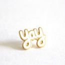 Yay Enamel Pin Badge By Rock Cakes | notonthehighstreet.com