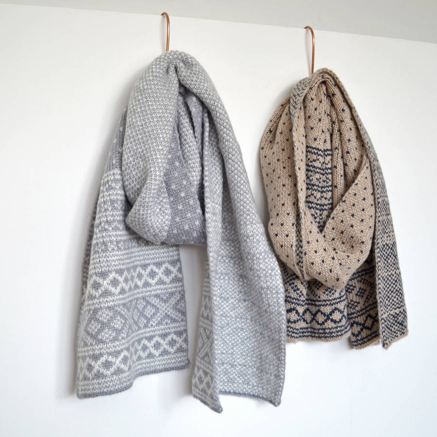 winter scarf by solesmith | notonthehighstreet.com
