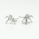 Horse Racing Cufflinks By We Love To Create | notonthehighstreet.com