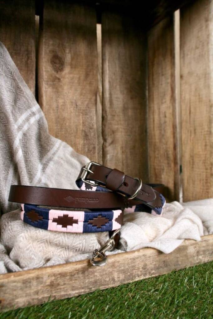 Pampeano 'Hermoso' Collar And Lead Set By pampeano polo