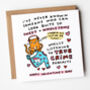 'True Crime Podcasts' Valentine's Day Card By Arrow Gift Co ...