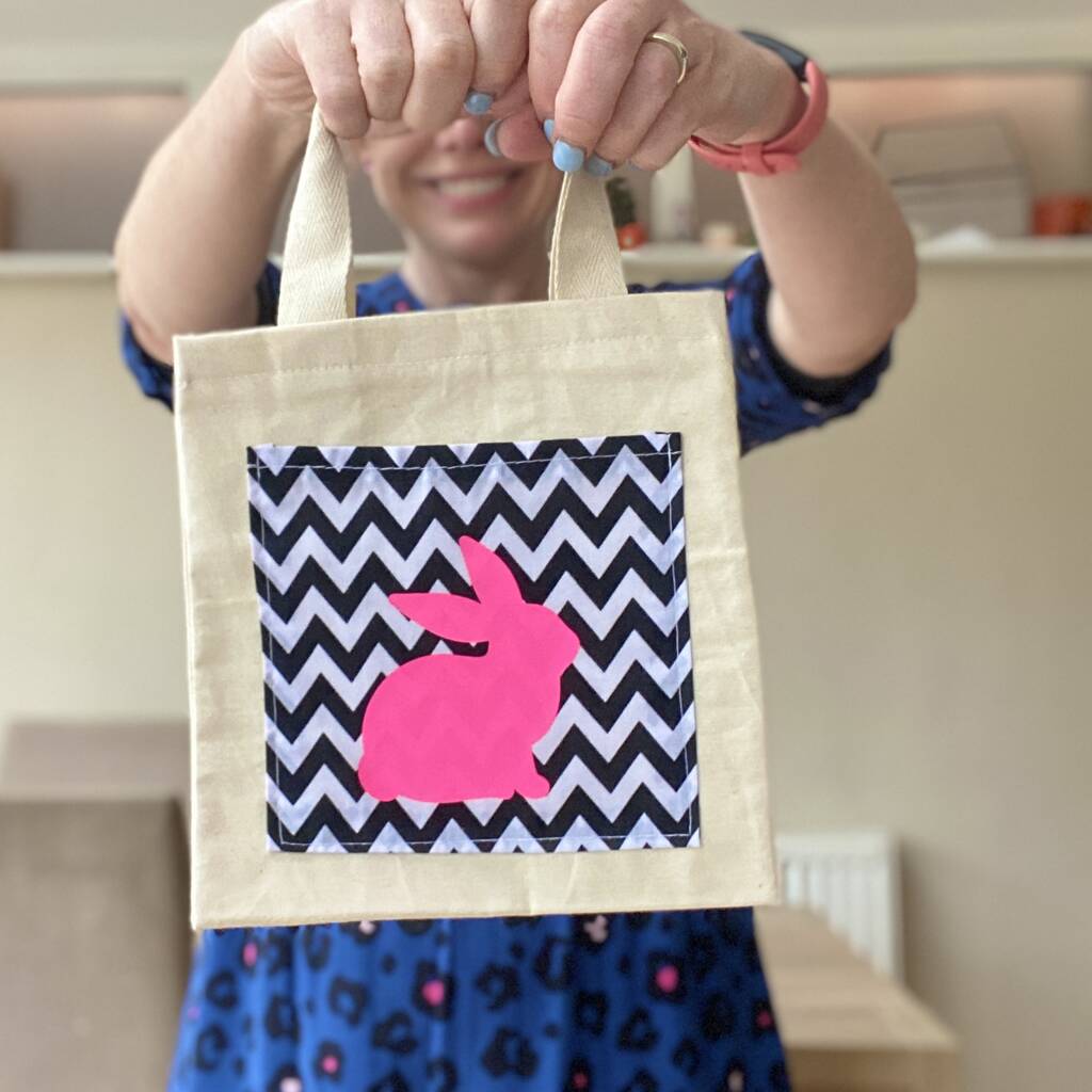 Personalised Easter Egg Hunt Bag By Robin's Bobbins