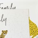 Family Leopard Personalised Print By Summer Lane Studio ...