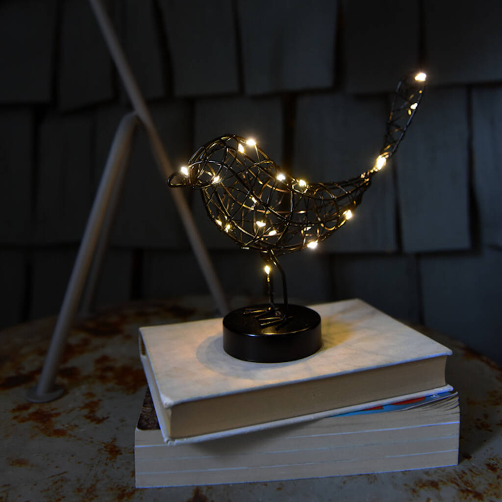 Robin Christmas Light By Idyll Home | notonthehighstreet.com