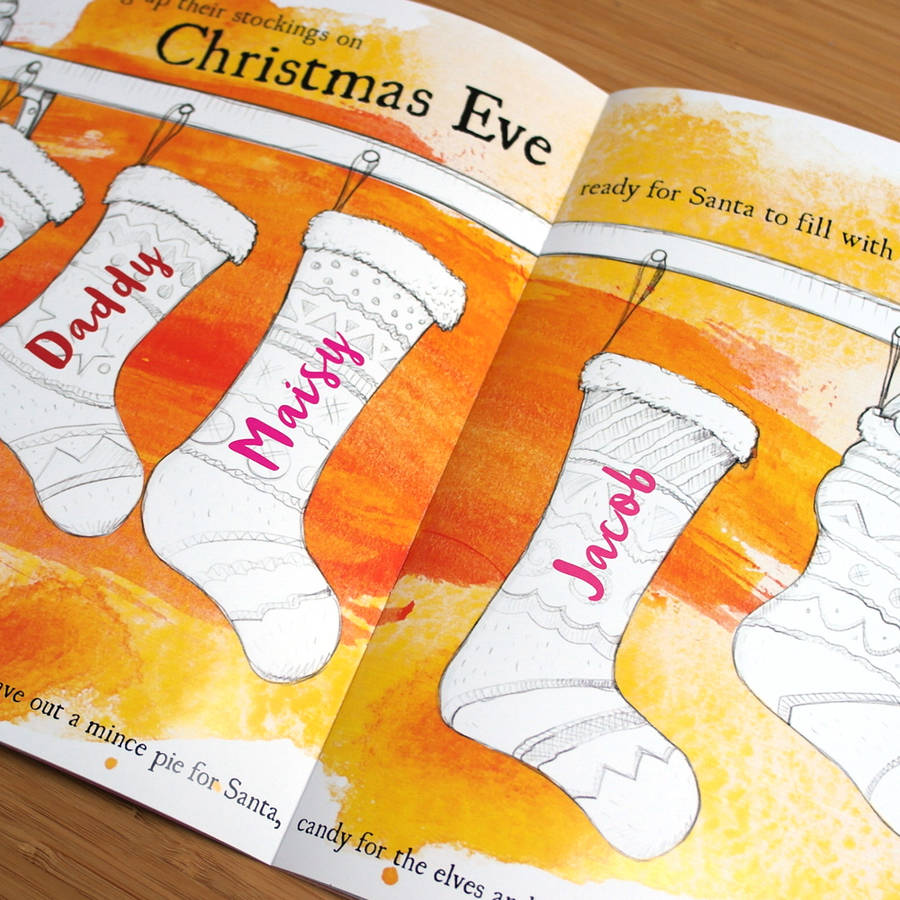 personalised first christmas storybook by letterfest ...