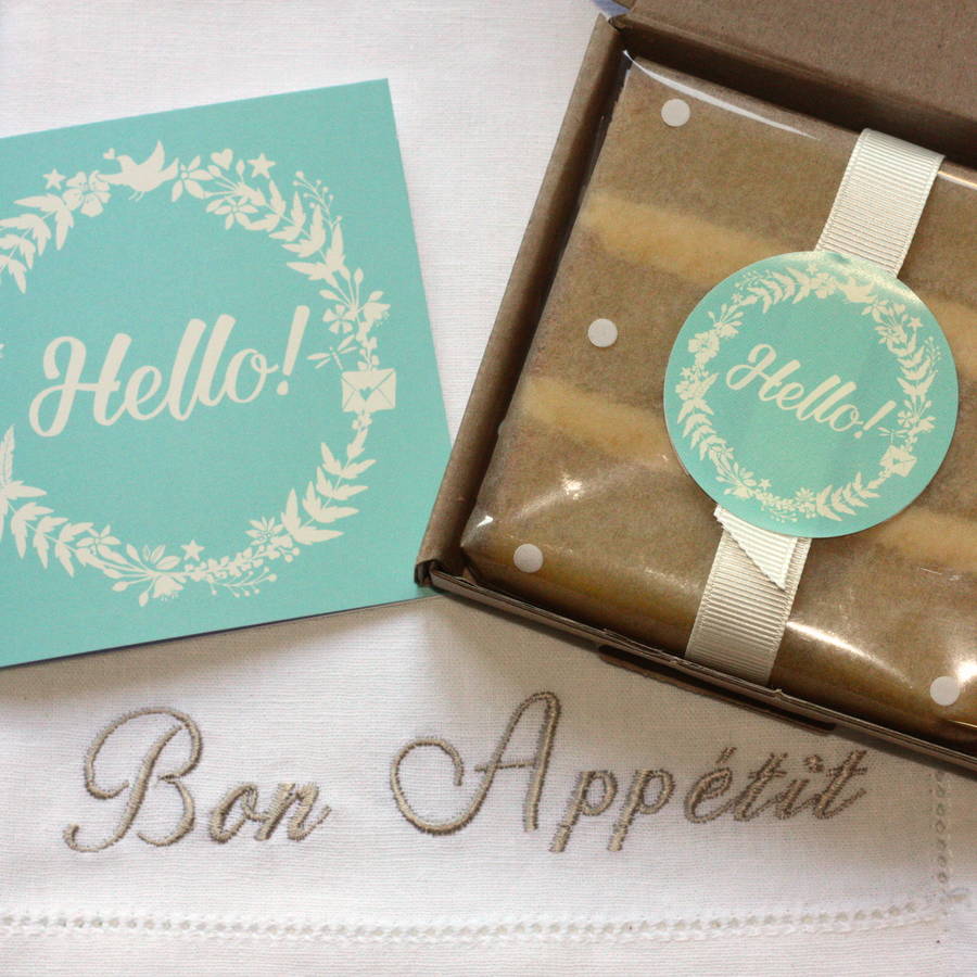 hello! cake card by yummycard | notonthehighstreet.com