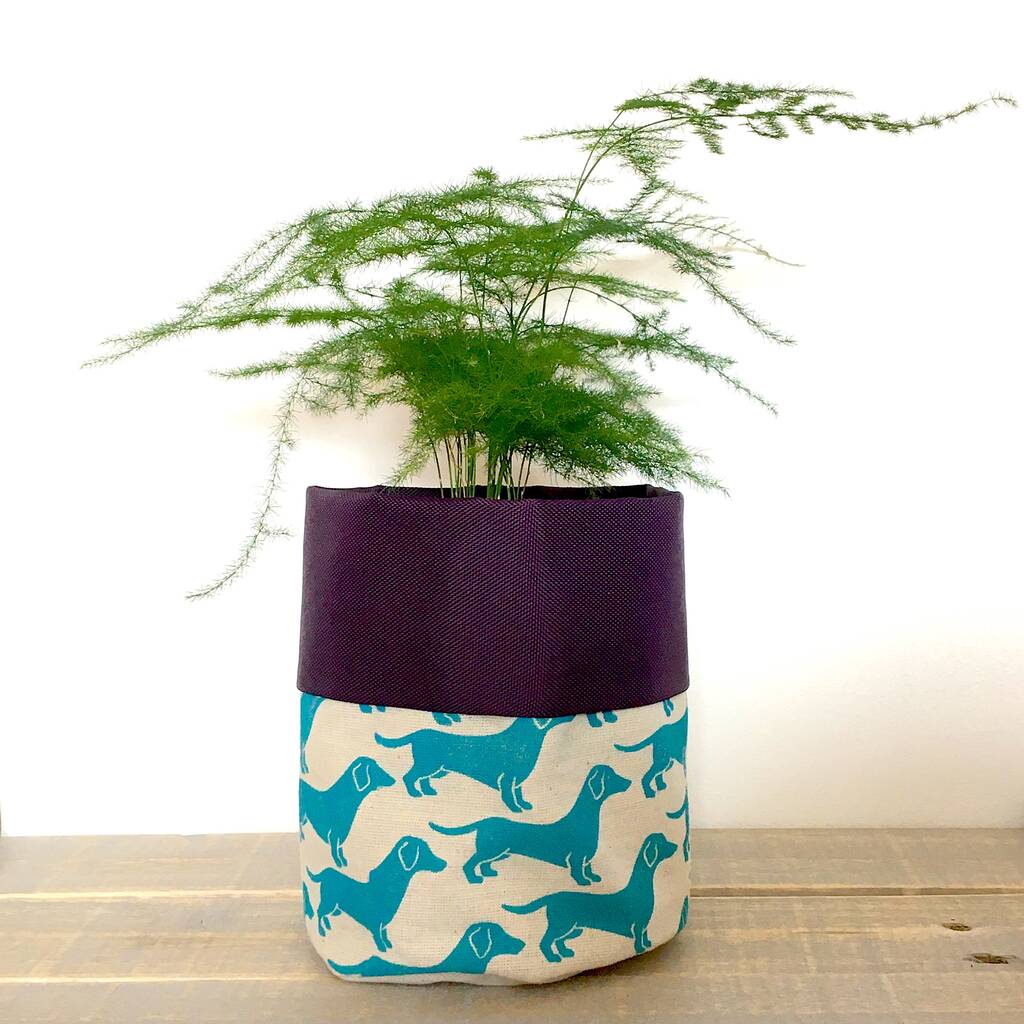 handmade fabric pot by cetus | notonthehighstreet.com