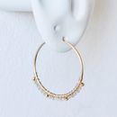 gemstone hoops by crystal and stone | notonthehighstreet.com