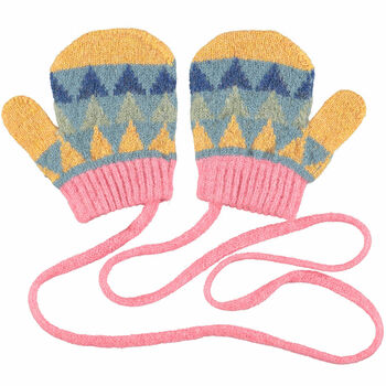Kids Merino Mittens On A String By catherine tough | notonthehighstreet.com