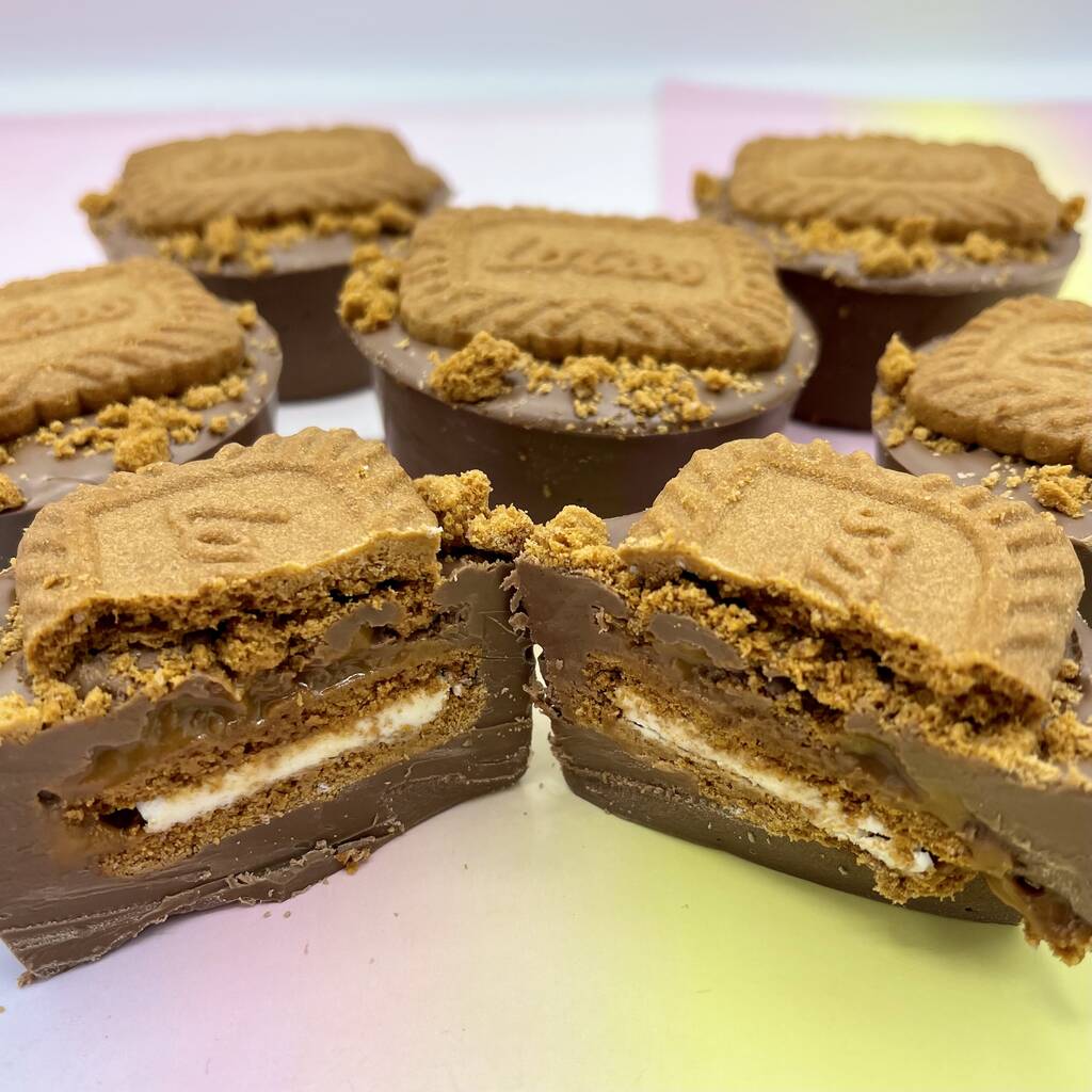 Lotus Biscoff Chocolate Cup By Choc Til You Drop | notonthehighstreet.com