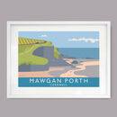 Mawgan Porth Cornwall Print By Andy Tuohy | notonthehighstreet.com