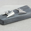 Personalised Paper Plane Cufflinks By Charlie Boots ...