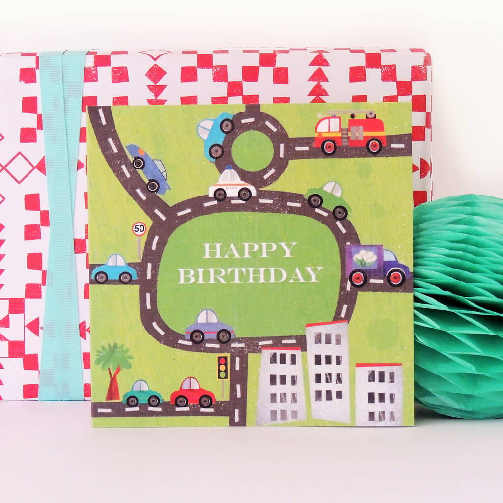 Boy's Fourth Birthday Card Pack By Kali Stileman Publishing ...