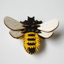 Slot Together Brilliant Bee Kit By Gilbert13 | notonthehighstreet.com