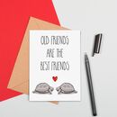 Old Friends Card By Adam Regester Design | notonthehighstreet.com