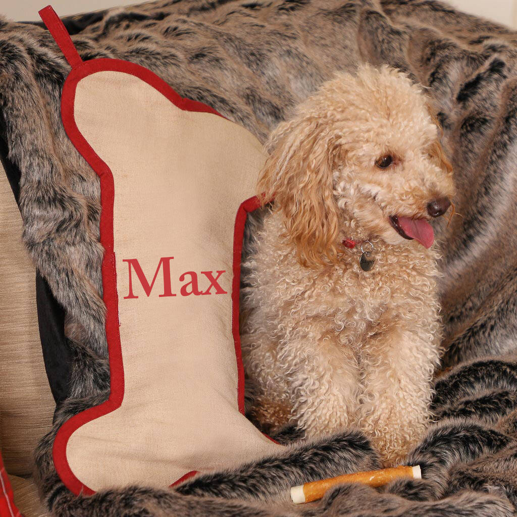 Pet Parents Personalised Family Dog Christmas Stocking By Dibor ...