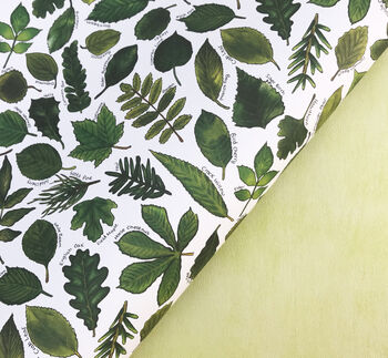 Botanical Leaves Wrapping Paper Set By Alexia Claire ...