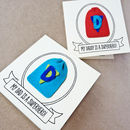 Superhero Dad And Sidekick Birthday Card By Be Good, Darcey ...