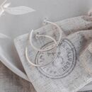Handmade Sterling Silver Hoops By Anna Calvert Jewellery ...