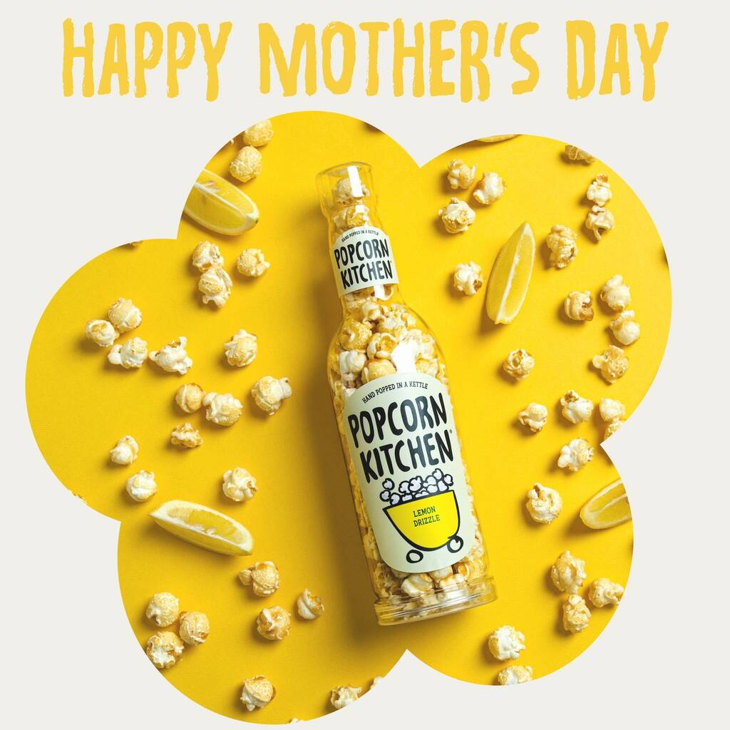 Lemon Drizzle Popcorn, Gift Bottle By Popcorn Kitchen ...