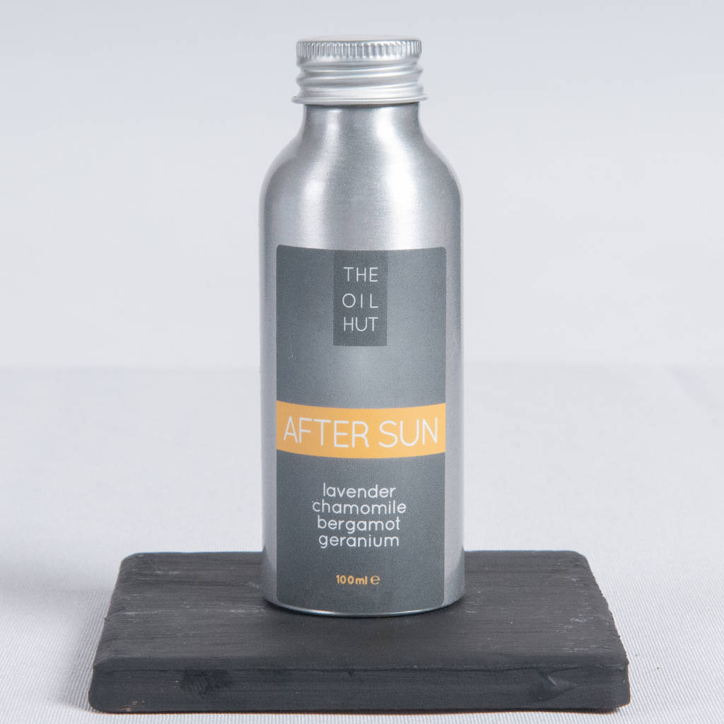 100% natural after sun oil by the oil hut | notonthehighstreet.com