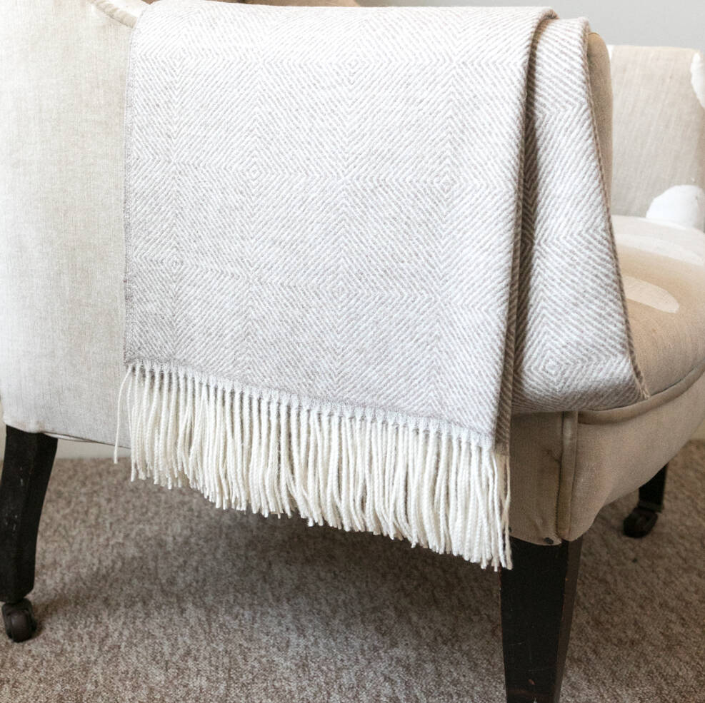 Luxury Alpaca Patterned Throws By Lily&Kirkby | notonthehighstreet.com