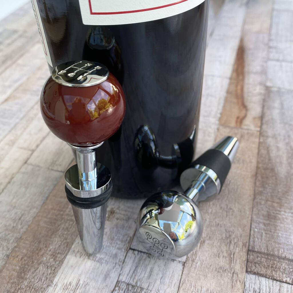 Gear Stick Bottle Stopper By Me and My Car | notonthehighstreet.com