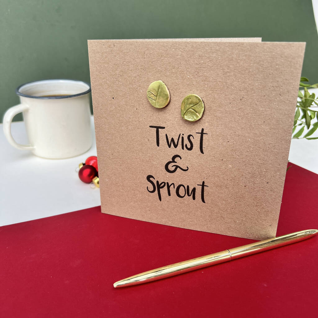 Handmade Sprout Christmas Cards By Juliet Reeves Designs ...