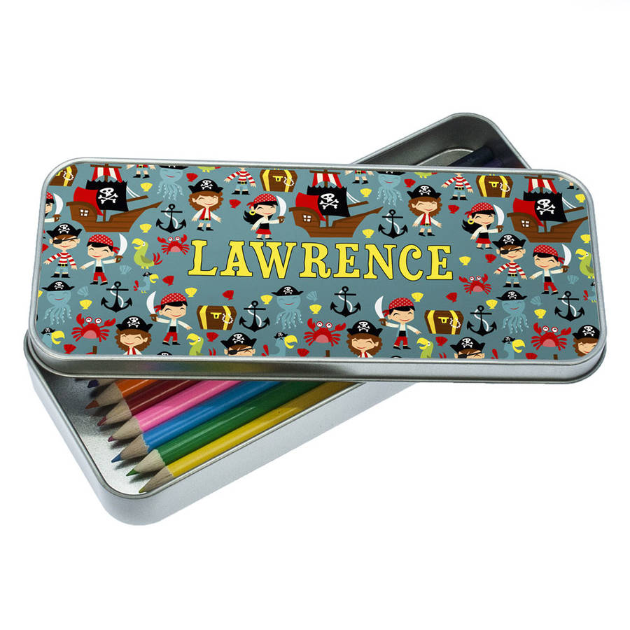 personalised pencil tin by letteroom | notonthehighstreet.com