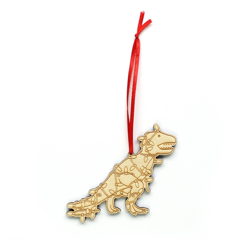 Tree Rex Dinosaur Christmas Decoration By Dinosaurs Doing Stuff ...