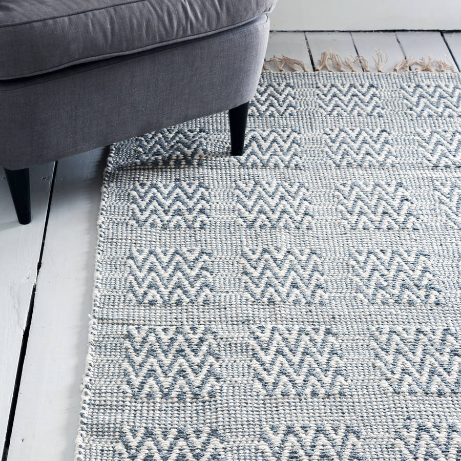 ailá herringbone rug by jord home | notonthehighstreet.com