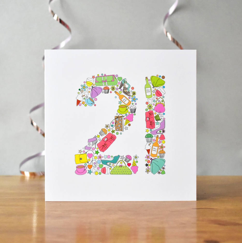 girlie things special birthday card by mrs l cards | notonthehighstreet.com