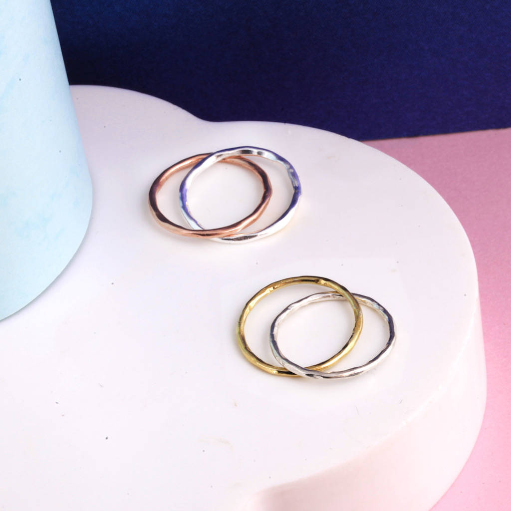 infinity link ring by holly blake | notonthehighstreet.com