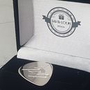 personalised silver graduation plectrum by david-louis design ...