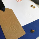 Custom / Logo Embossing Press By Stomp Stamps | notonthehighstreet.com