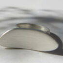 Silver Oval Ring By Katrina Alexander | notonthehighstreet.com
