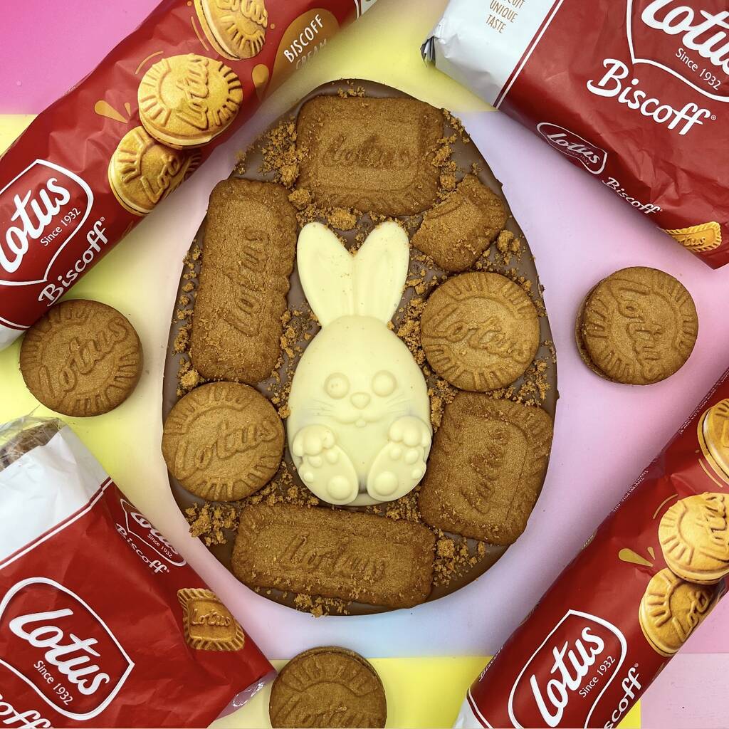 Easter Egg Slab With Stuffed Bunny Centre By Choc Til You Drop ...