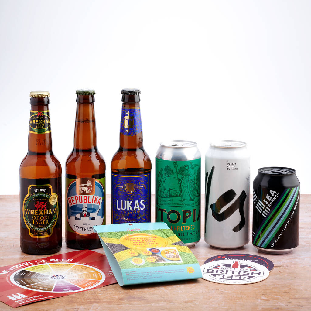 Craft Lager And Curry Night In By Best of British Beer ...