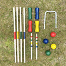 Traditional Garden Croquet Set By Garden Selections ...