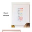 Personalised 'i Am Kind' Affirmation Print Unframed By Abel And The ...