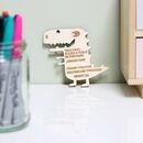 Dinosaur Teacher Thank You Gift Tag By Jack Spratt | notonthehighstreet.com