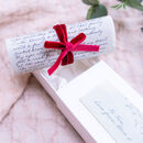 Personalised Fabric Love Letter Gift By Sparks And Daughters ...
