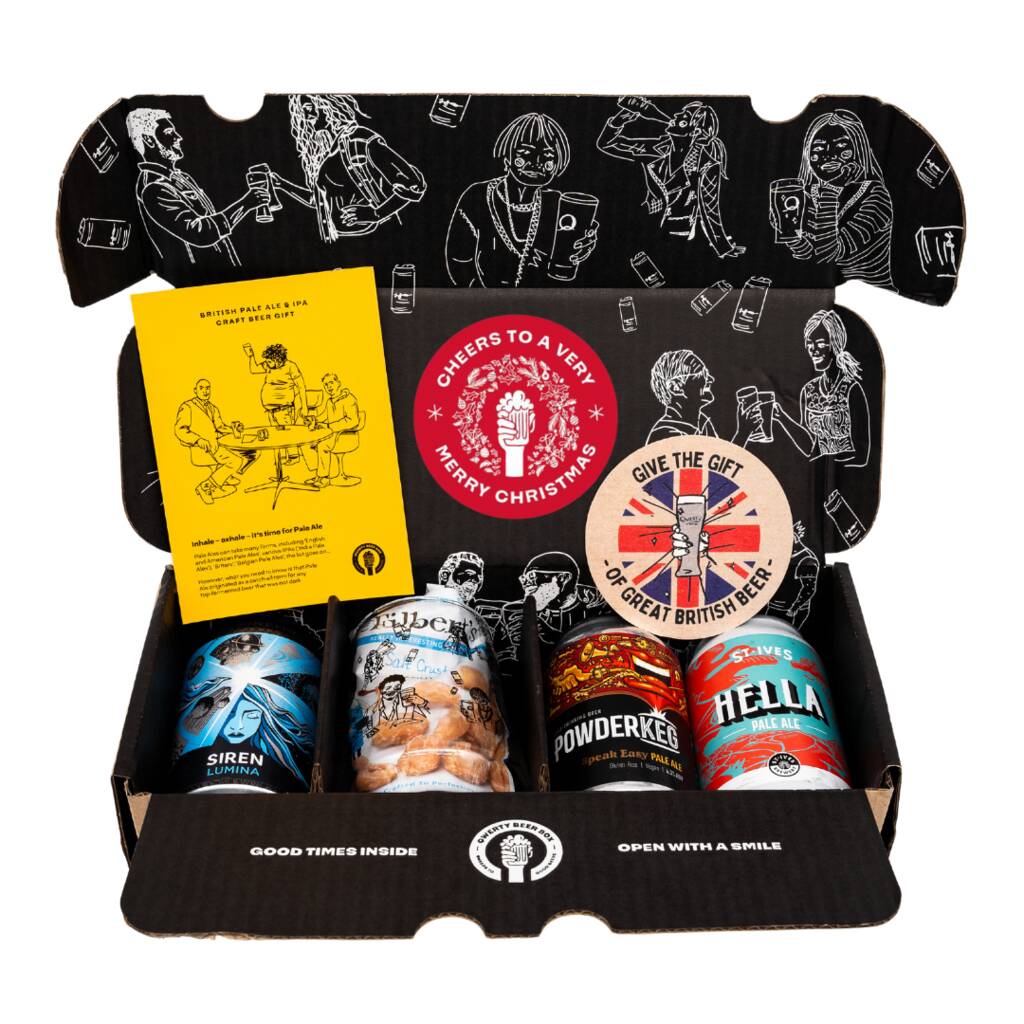 Craft Beer Gift Hamper By QWERTY Beer Box | notonthehighstreet.com