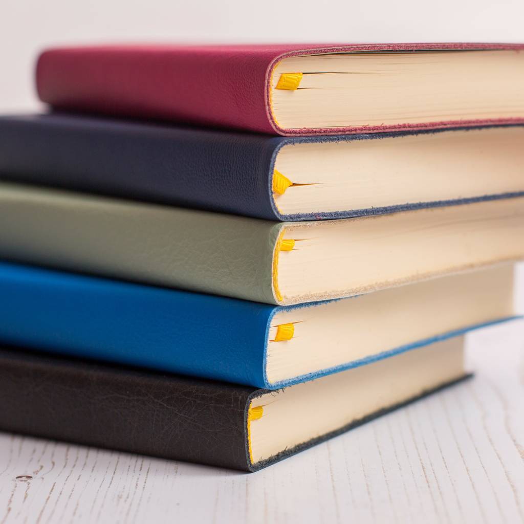 'a Little Book Of Big Ideas' Leather Notebook By The Leather Diary And ...