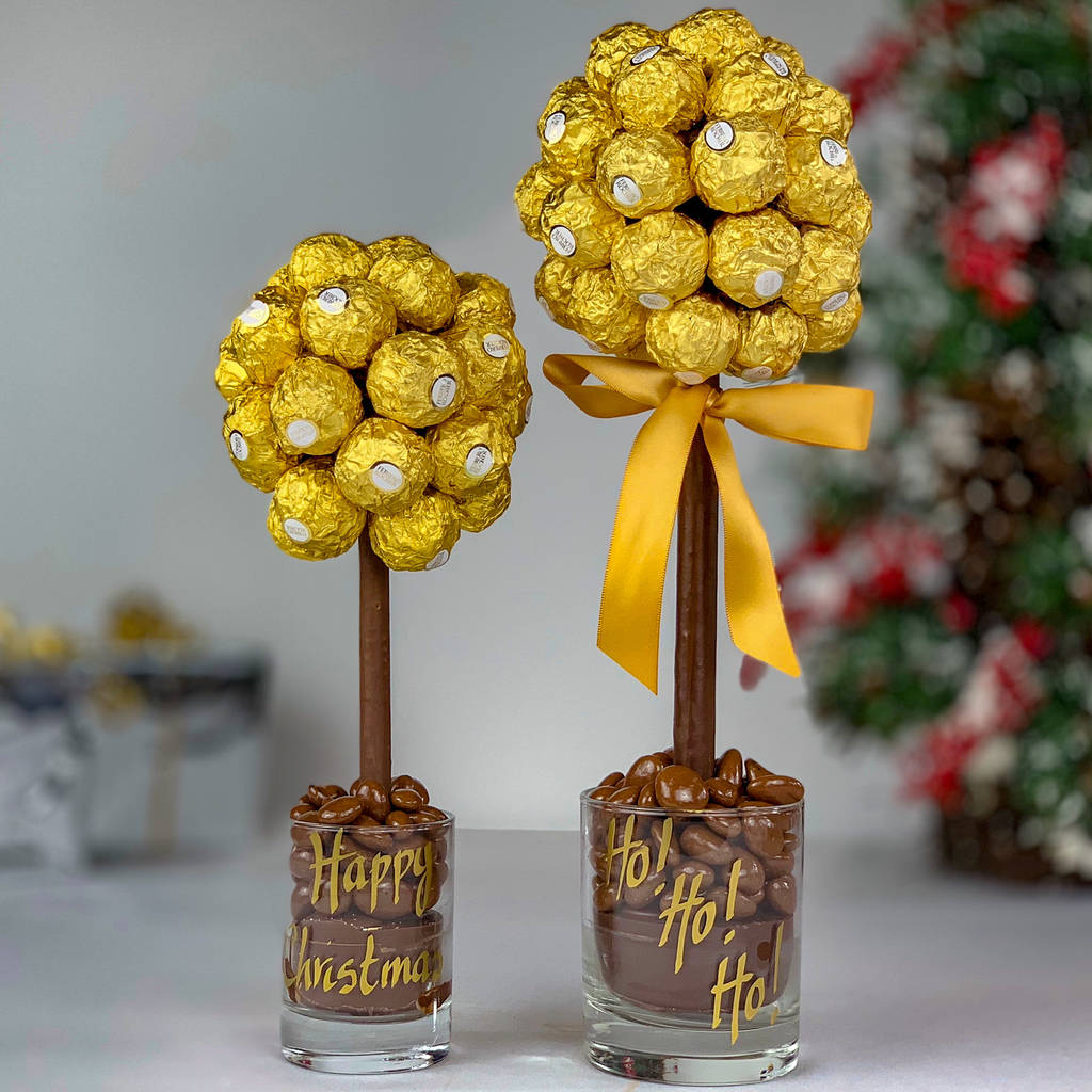 personalised ferrero rocher® sweet tree by sweet trees ...