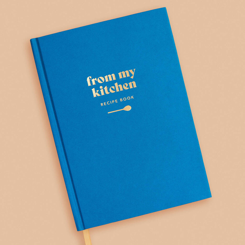 Personalised Recipe Journal By Betterday Studio | notonthehighstreet.com