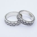 Brick Silver Ring By Van Buskirk Jewellery | notonthehighstreet.com