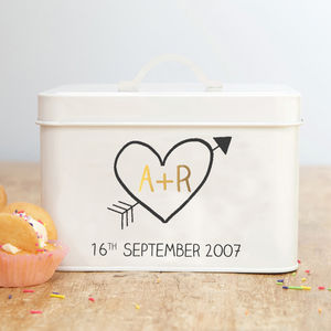 10th Wedding (Tin) Anniversary Gifts | notonthehighstreet.com