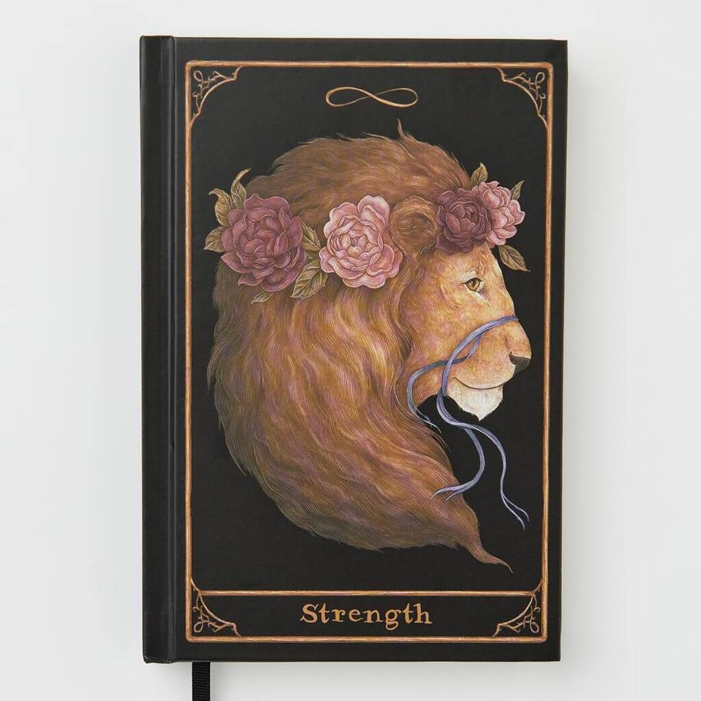 Fable Tarot Tales Ruled Notebook Strength By Fable England ...