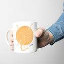 'ball Of Wool' Personalised Mug By So Close | notonthehighstreet.com